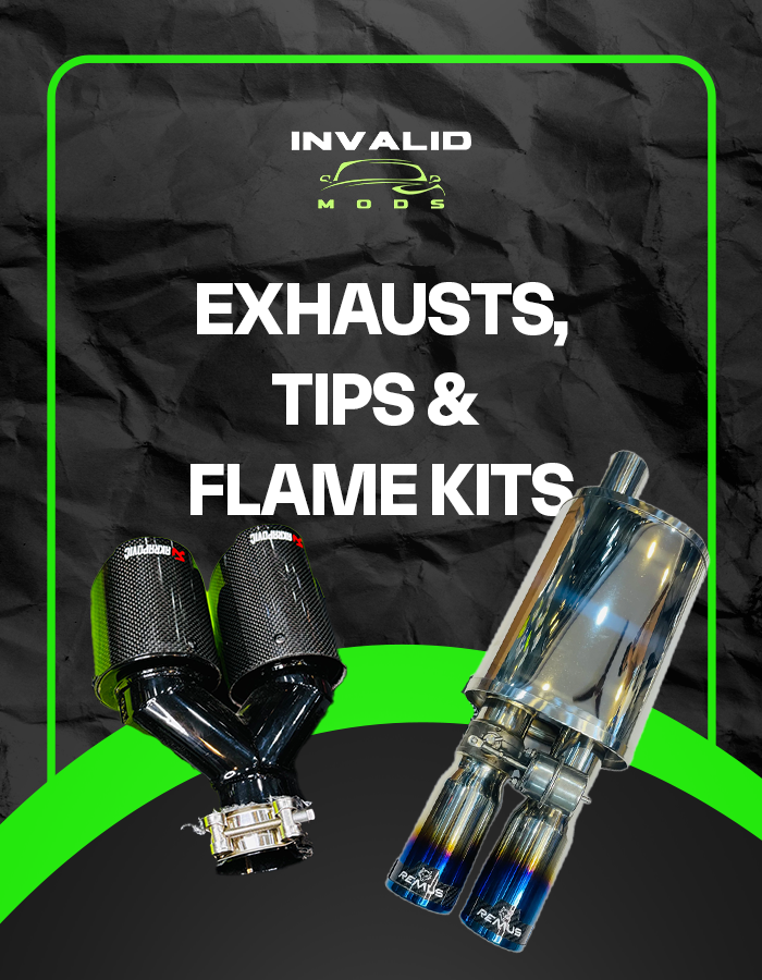 Exhausts, Tips & Flame Kits – Invalid Mods