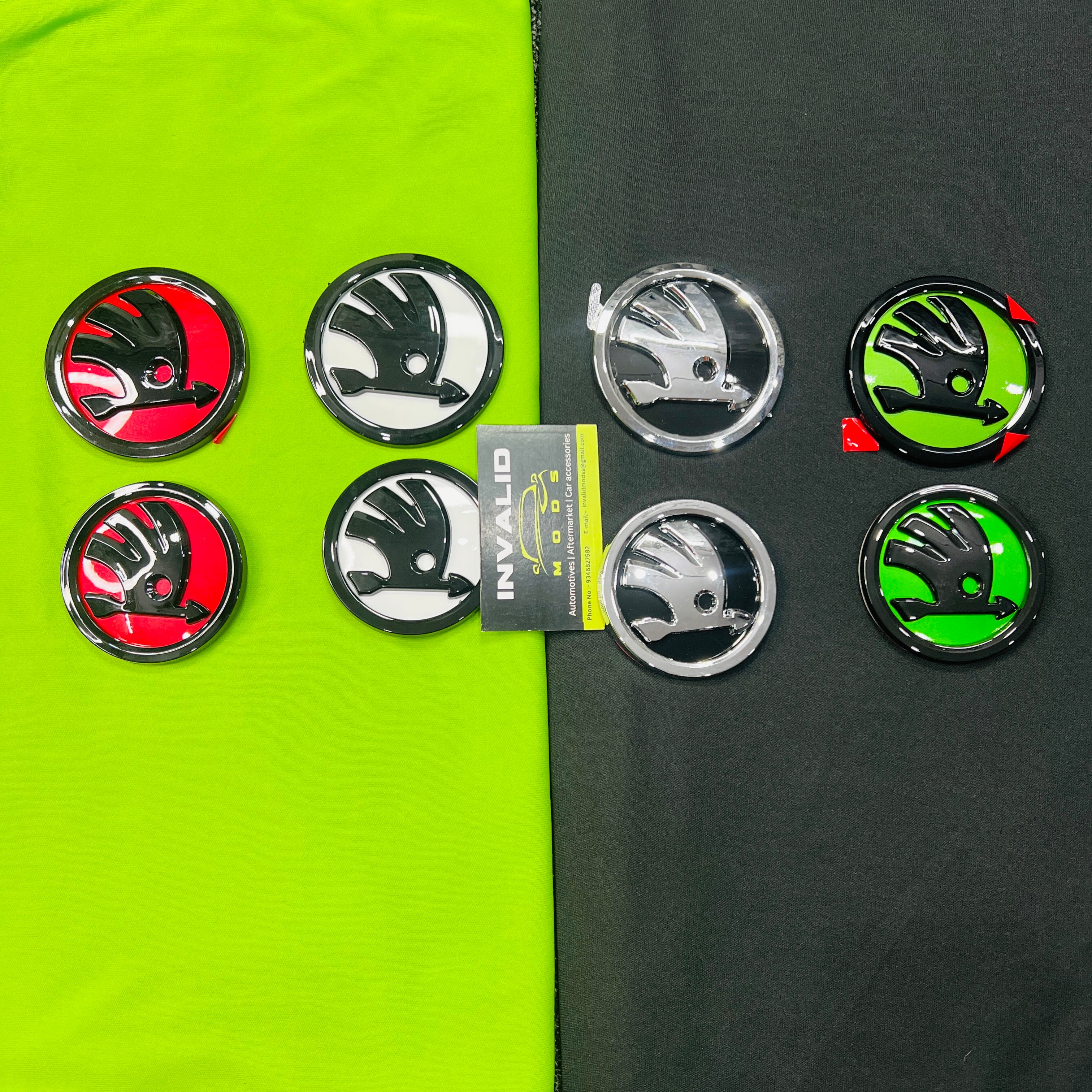 Skoda Slavia Replacement Logos | Skoda Aftermarket Emblems – Invalid Mods