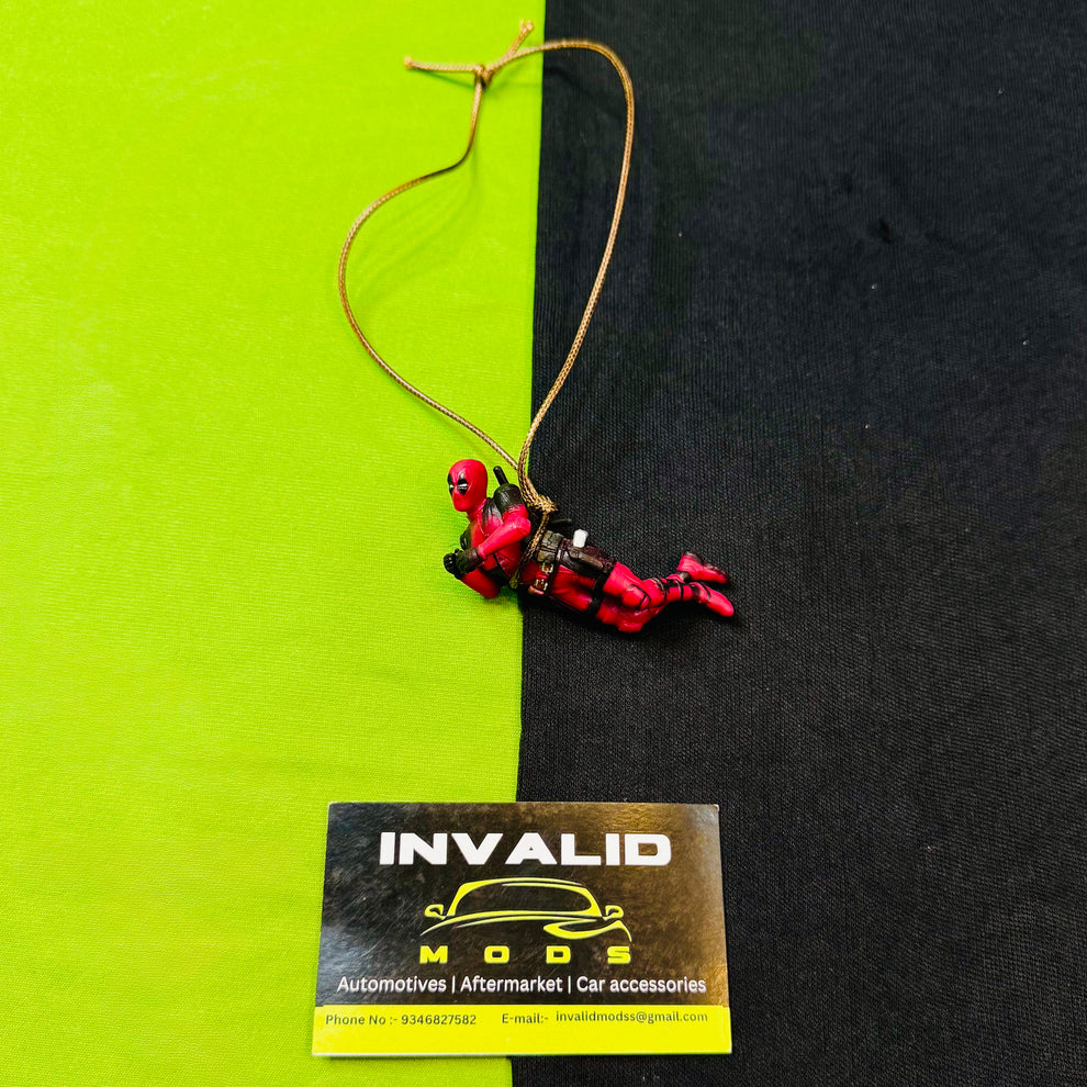 Deadpool Car Mirror Hanging – Invalid Mods
